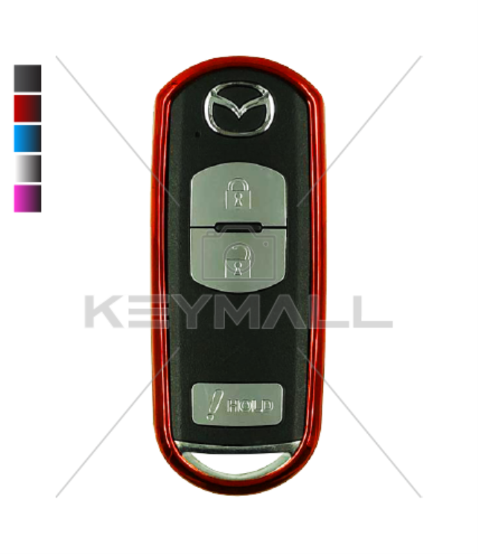 PROTECTOR TPU METALICO BRILLANTE PARA LLAVE MAZDA - MAZDAX01-Silicones ...