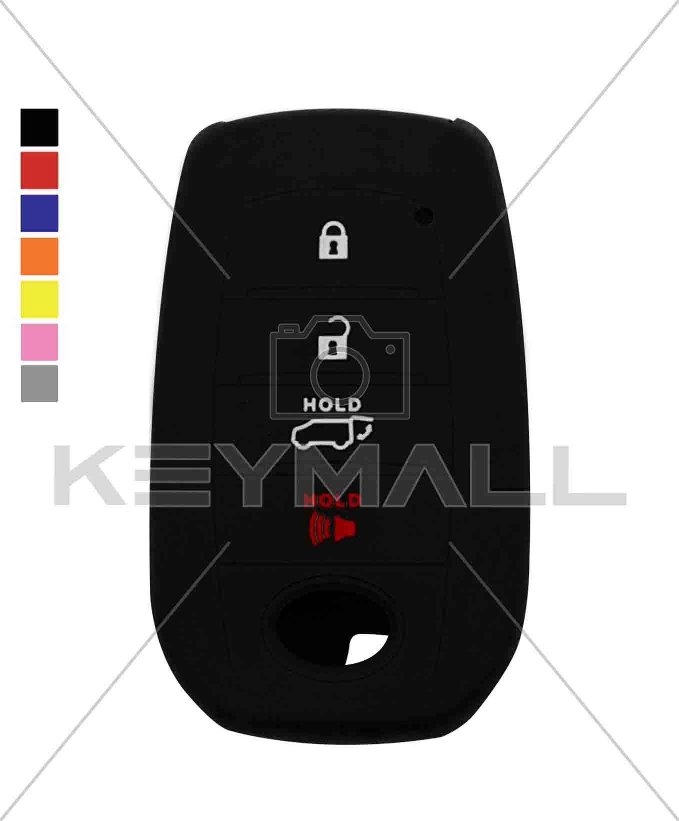 SILICON TOYOTA PROX 4B TAPA NUEVO - TOYOT024-Silicones Fundas - KEY MALL