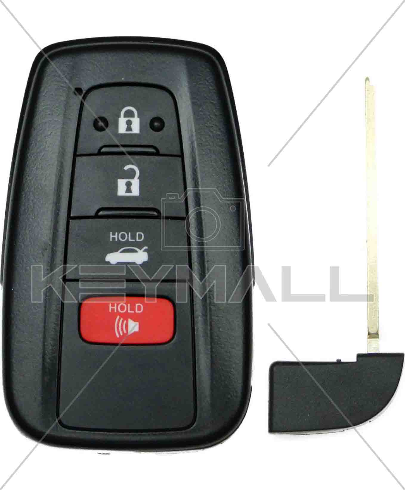 CARCASA LLAVE CONTROL TOYOTA PROX 4B NUEVA - TOYOT221B-Carcasa Llave ...