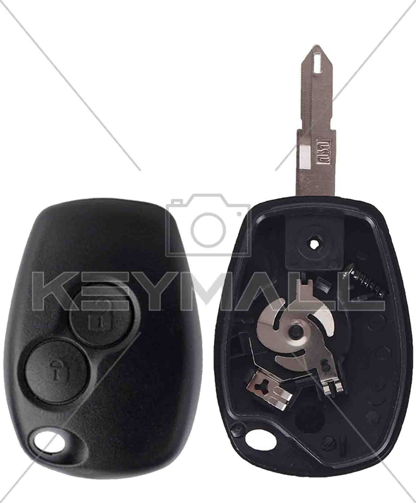 CARCASA LLAVE CONTROL RENAULT 2B DIAGONALES TIPO 2 INSERTO Clio Platina ...