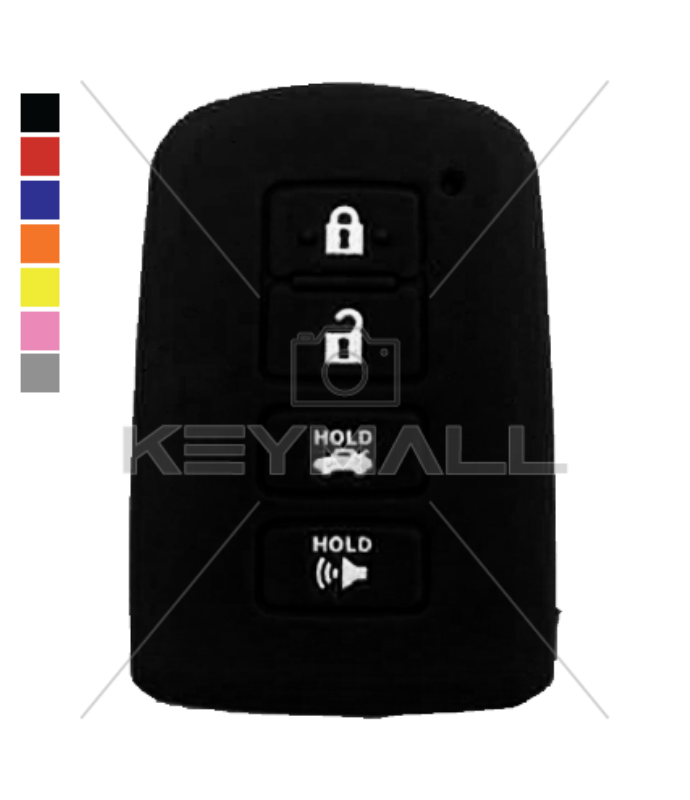 SILICON TOYOTA PROX 80BITS 4B - TOYOT014-Silicones Fundas - KEY MALL